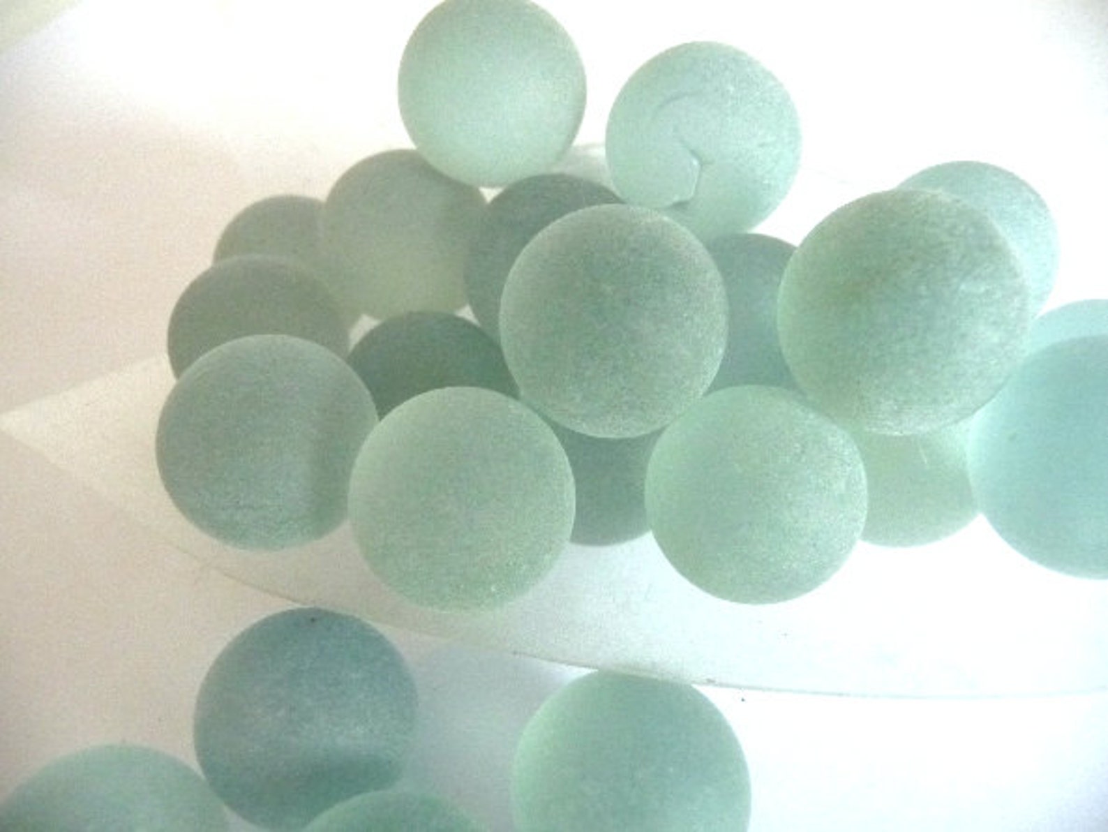 Beach Glass Marbles Sea Glass Marbles Sea Glass Beach - Etsy