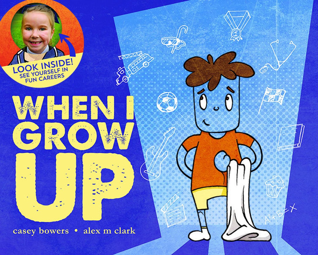 When I Grow up Interactive Kids Book - Etsy