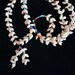 Vintage Seashell Bead Necklace Tassel Tropical Beachy Small Periwinkle ...