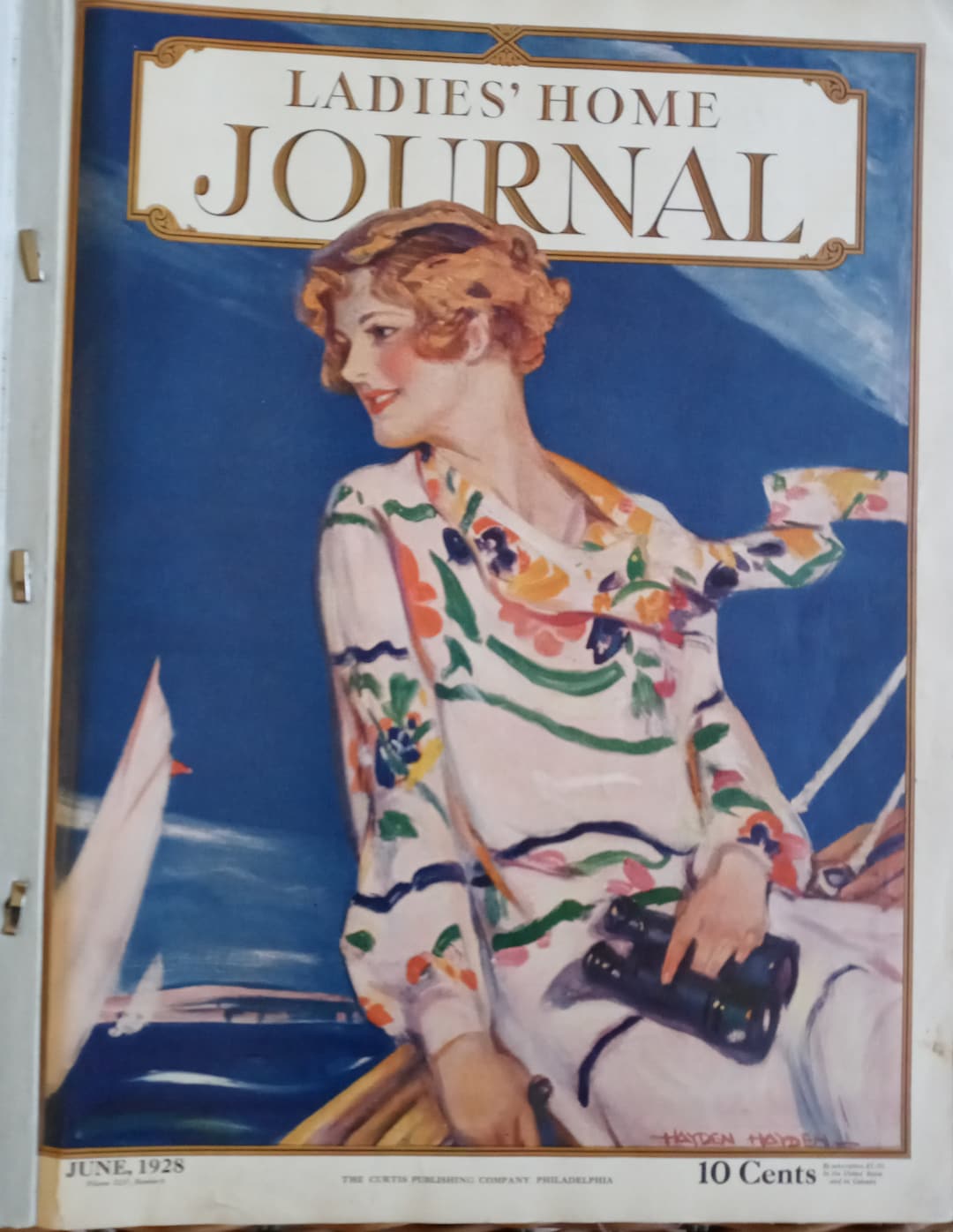 Rare Vintage June 1928 Ladies' Home Journal Magazine Plus Extra Fashion ...