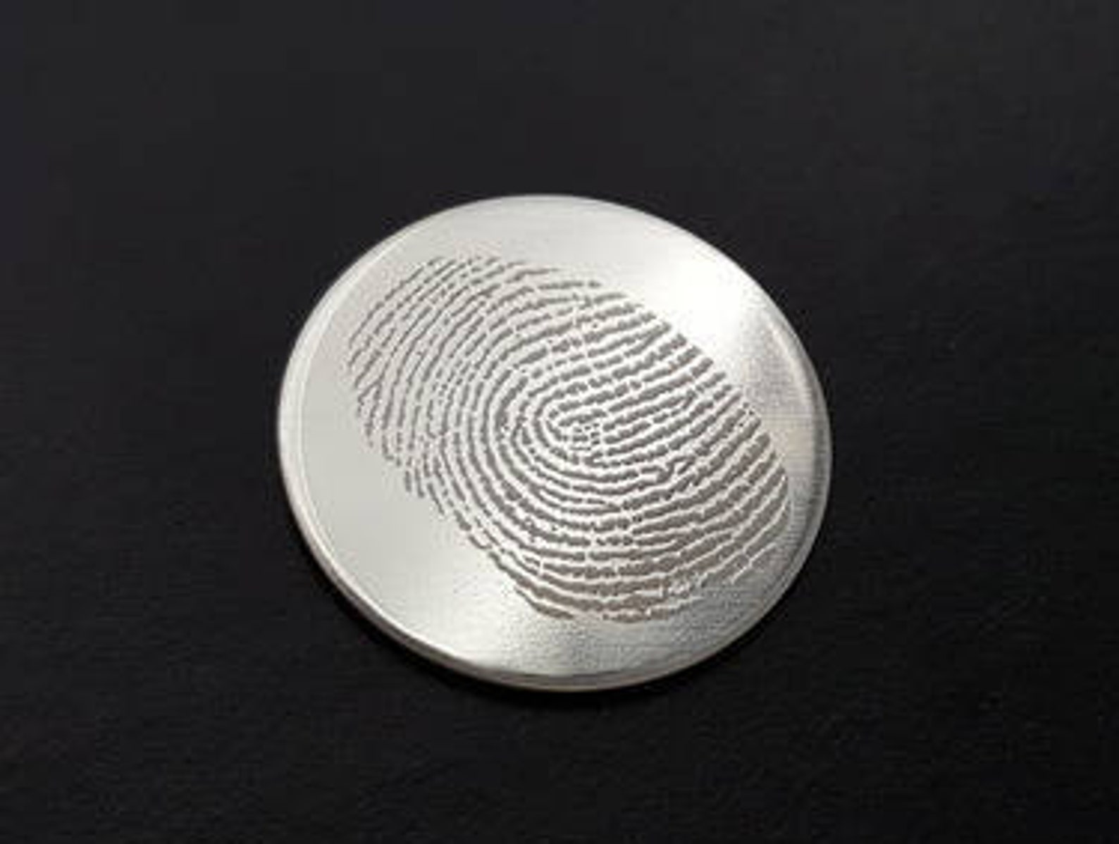 Golf Ball Marker YOUR Actual Fingerprint Signature Paw Foot - Etsy