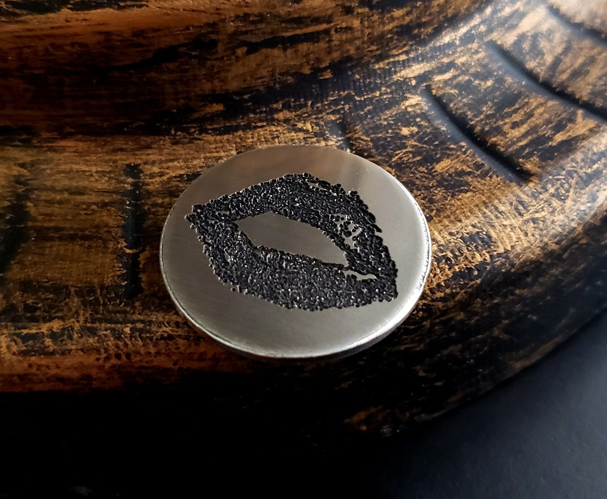 Lips Golf Ball Marker, Deep Engraved, Personalized by You, Valentines ...