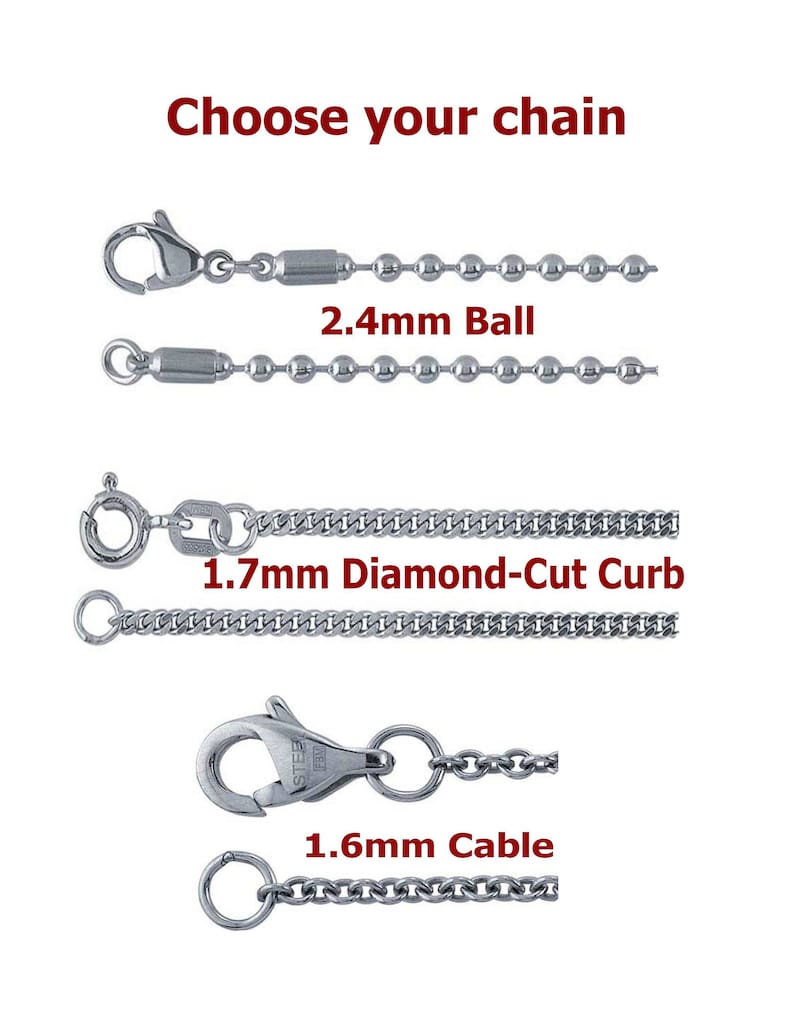 Stainless Steel Handwriting Necklace Actual Signature or | Etsy