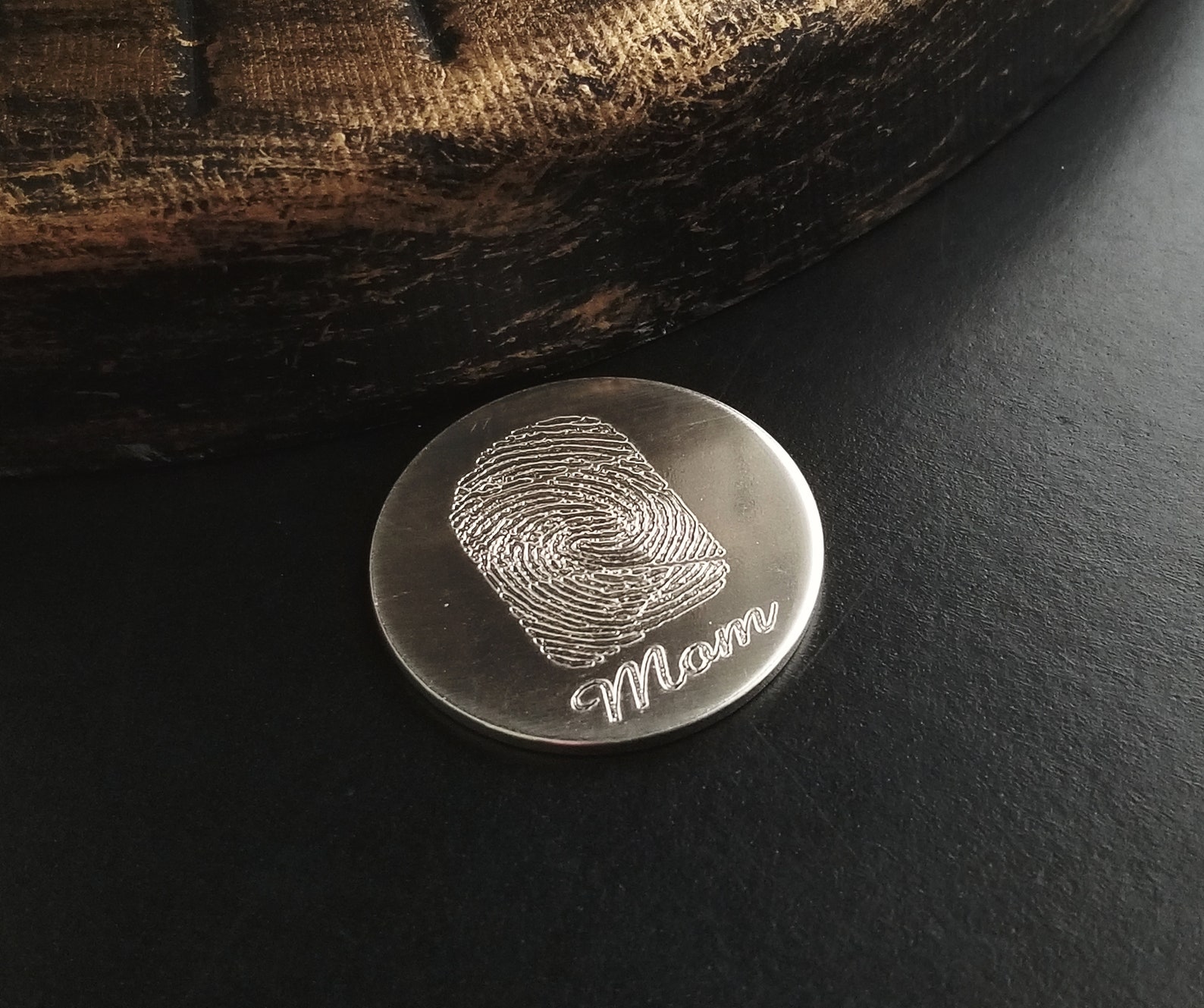 Golf Ball Marker YOUR Actual Fingerprint Signature Paw Foot - Etsy