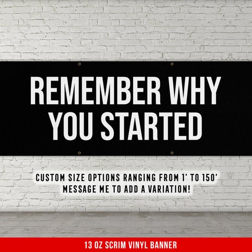 Custom Banner Home Vinyl Decor Large Quote Wall Art - Etsy