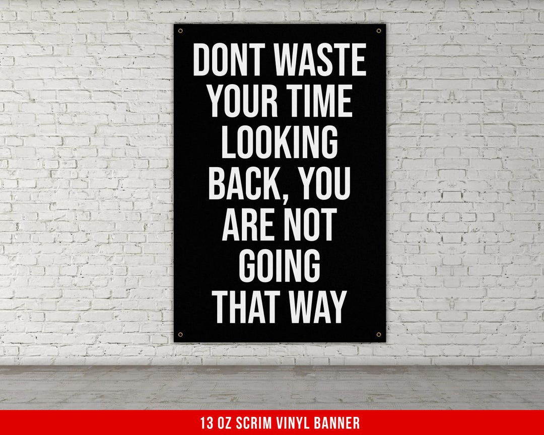 Motivational Quote Banner, Gym Decor Wall Art, Fitness Inspirational ...