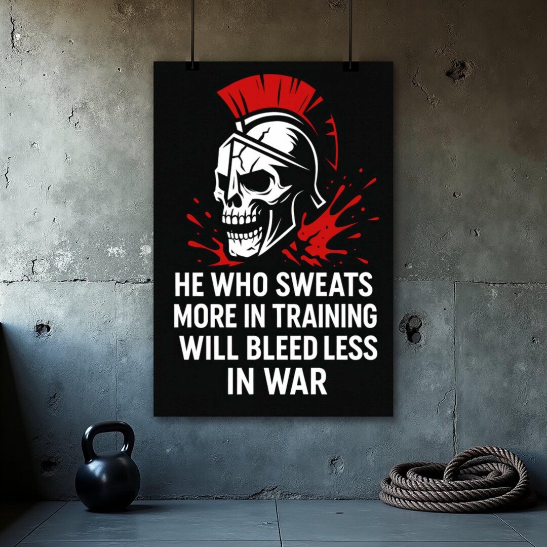 Home Gym Poster, Fitness Poster, Motivation Poster, Gym Wall Art Print ...