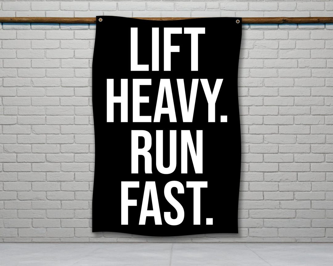 Lift Heavy Flag, Gym Motivation, Home Gym Decor, Garage Gym, Fitness ...