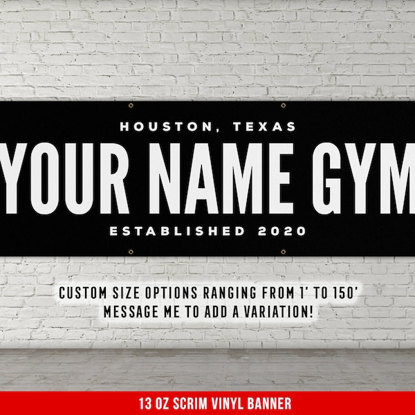 Personalized Banner - Etsy