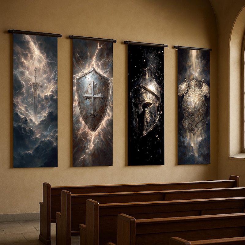 Christian Warrior Artwork - Etsy