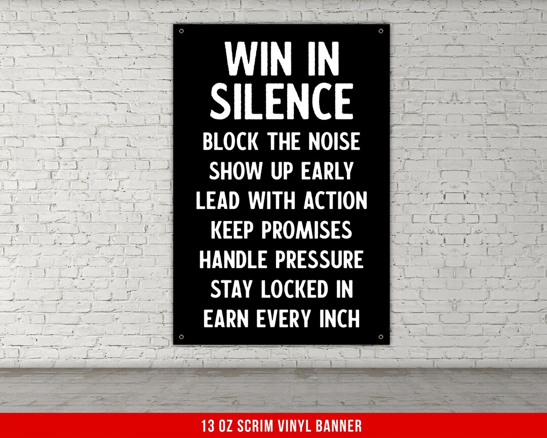 Home Gym Banner, Workout Motivation Poster, Gym Quote Banner, Strength ...
