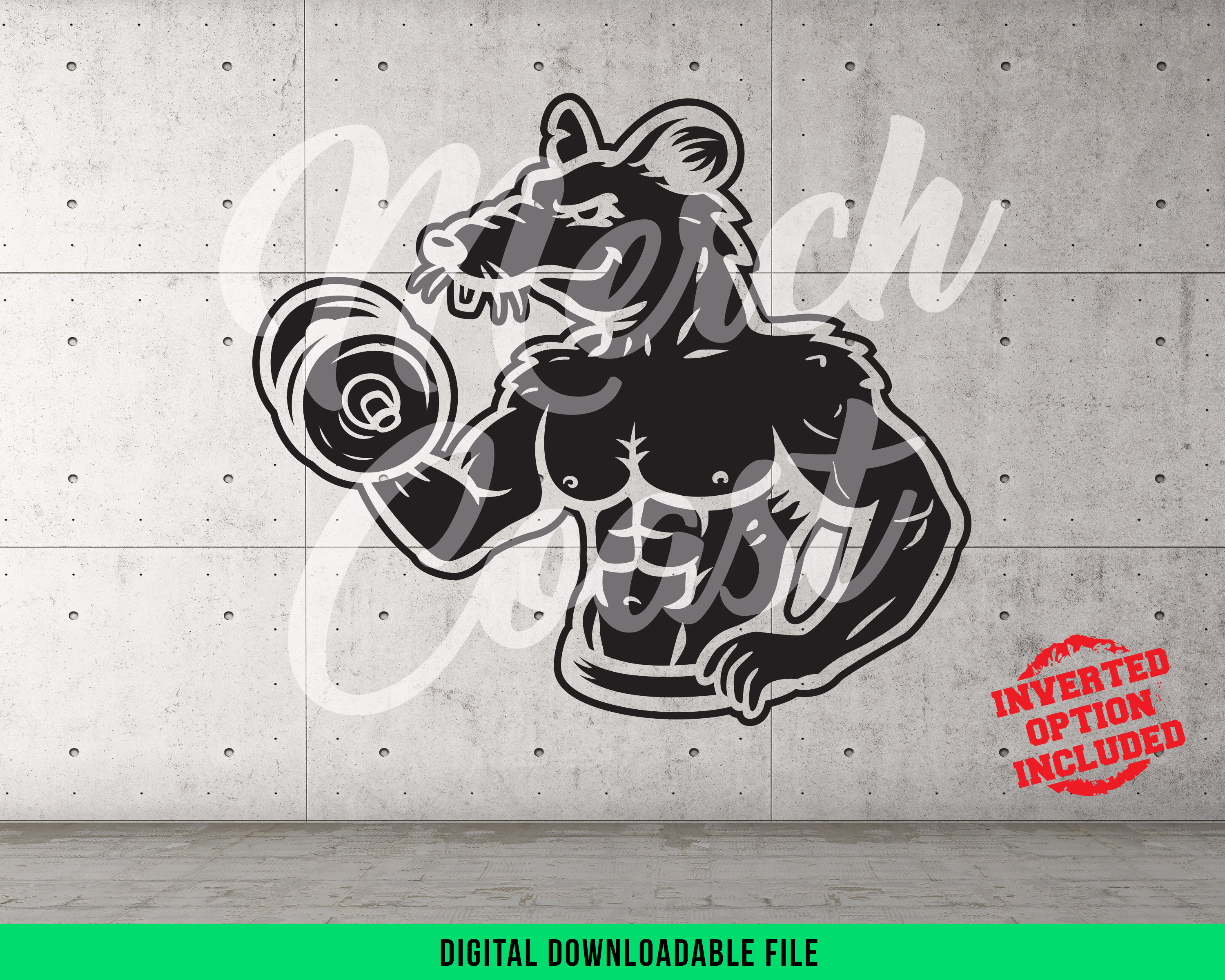 Gym Rat Digital Download Funny Weightlifting Fitness - Etsy