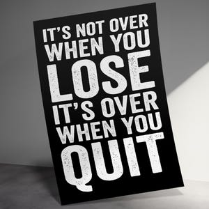 Motivational Poster - Inspiring Quotes - Office Decor - Classroom ...