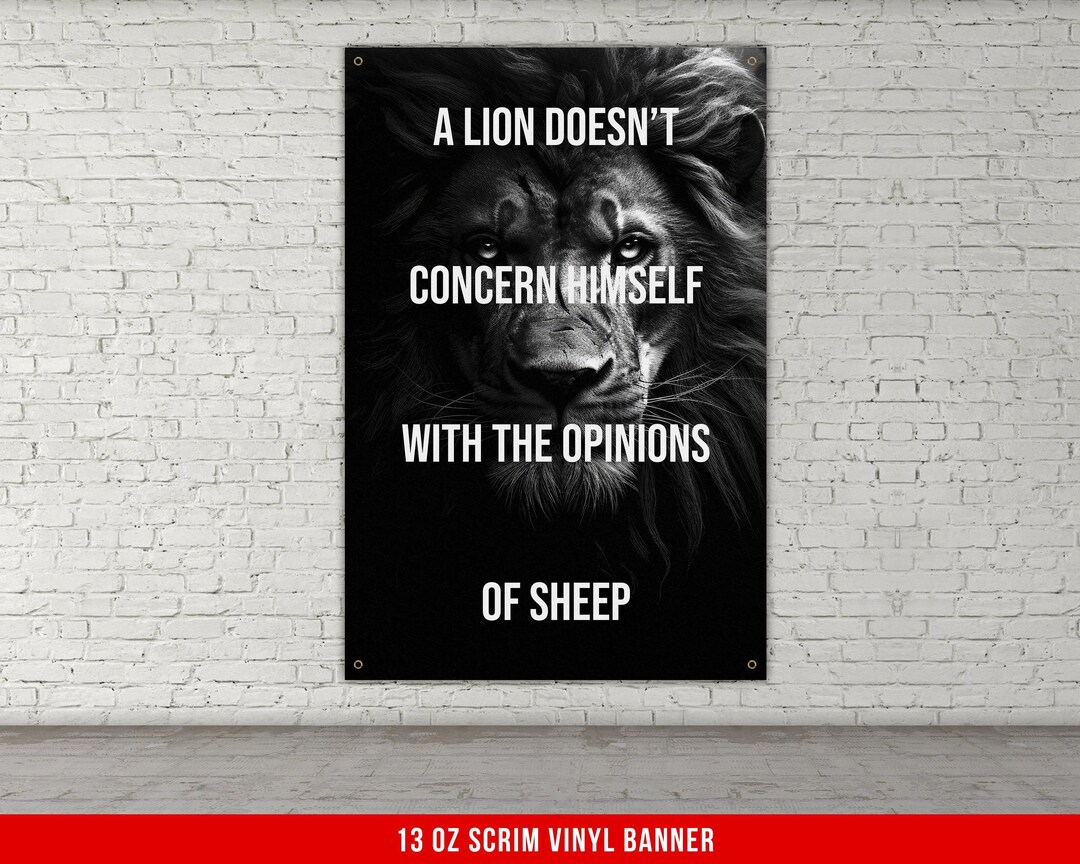 Motivational Quote Vinyl Banner, Weightlifting Wall Art, Fitness Decor ...