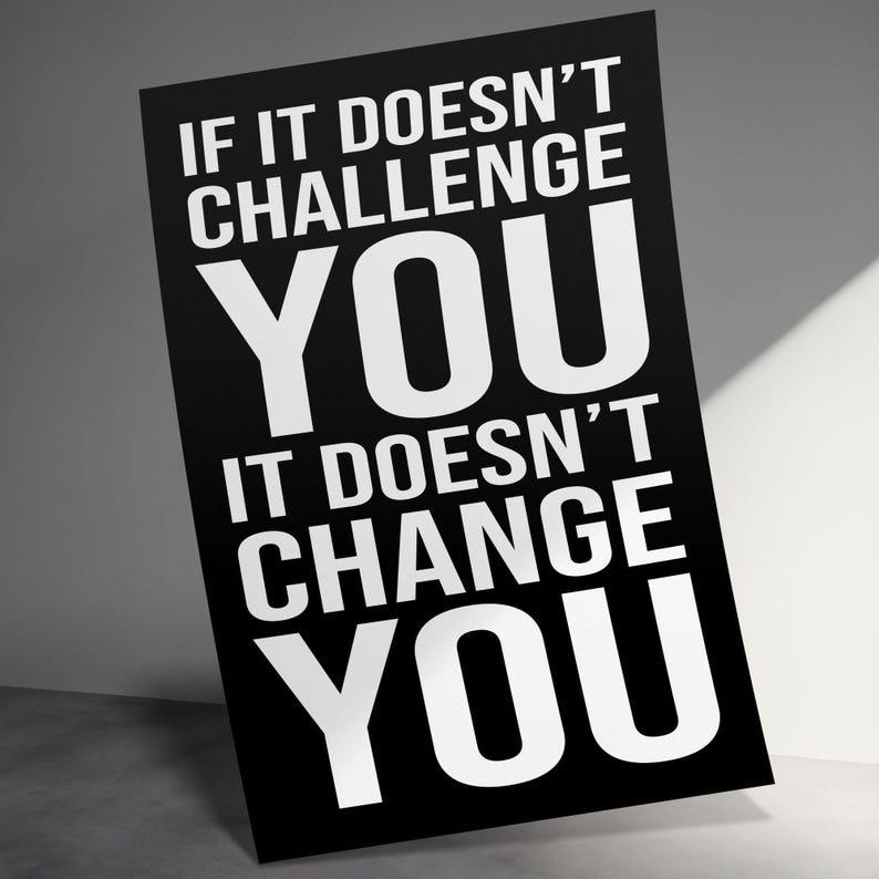 Motivational Poster - Inspiring Quotes - Office Decor - Classroom ...