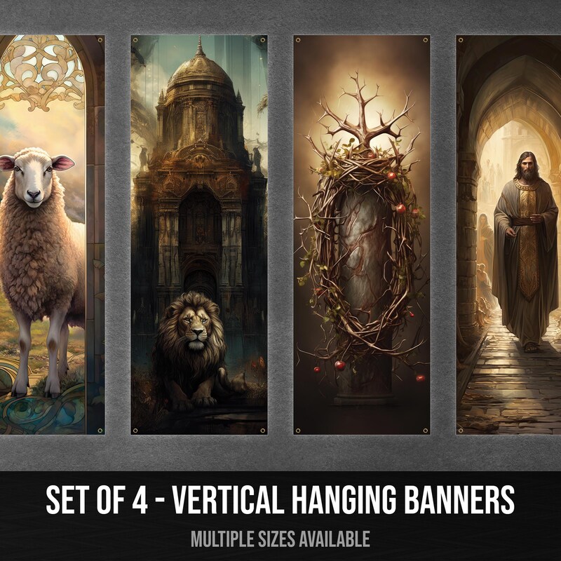 Religious Banner - Etsy