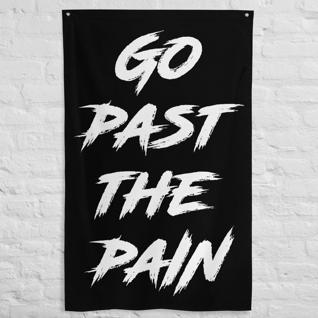 Custom Gym Flag, Banner for Home Gym Decor, Weightlifting Motivational ...