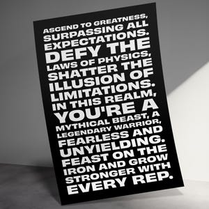 Motivational Poster - Inspiring Quotes - Office Decor - Classroom ...