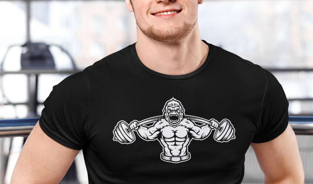 Motivational Gym Shirt, Weightlifting Workout Tee, Inspirational ...
