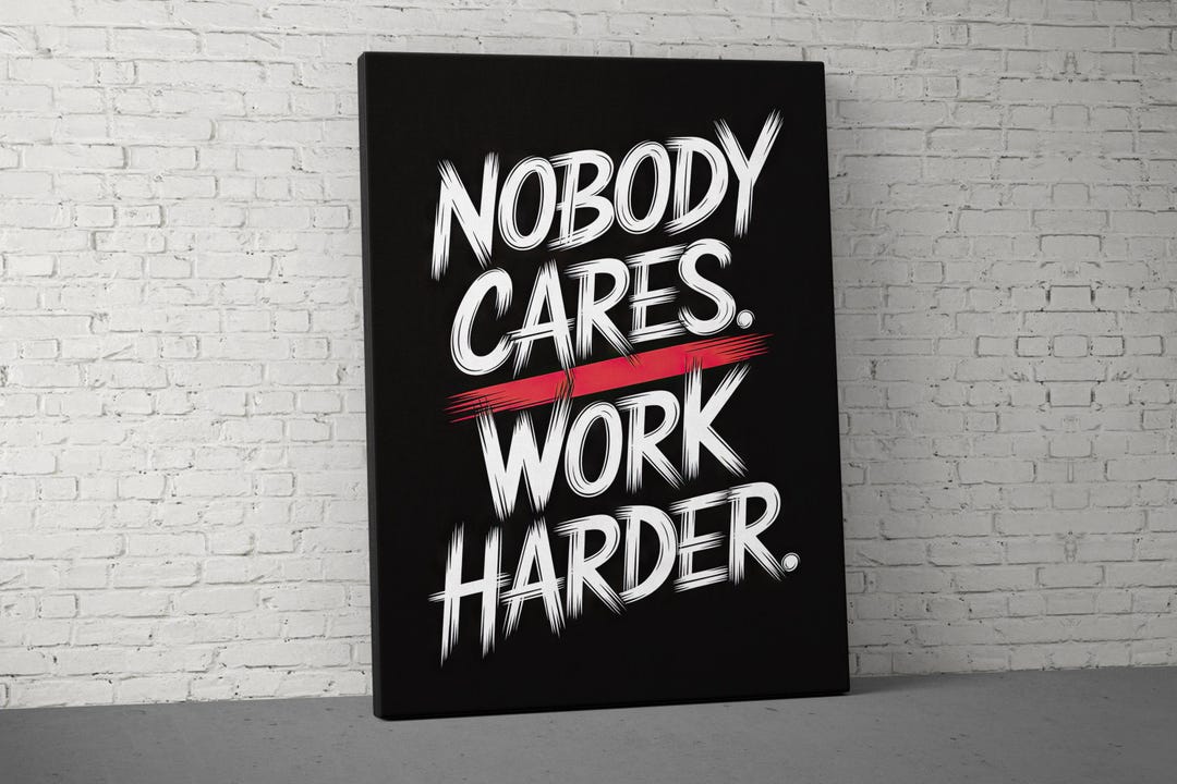 Motivation Gym Wall Art, Inspiring Workout Room Decor, Garage Gym ...