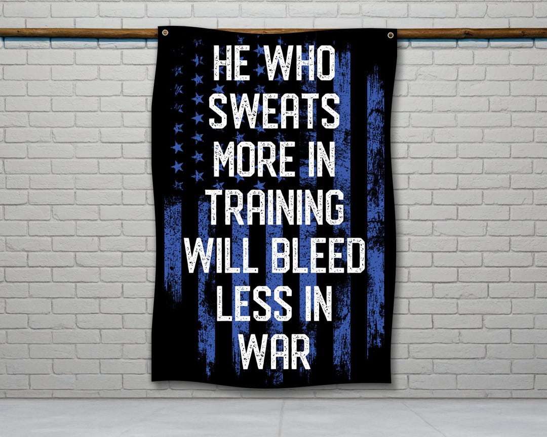 Home Gym Flag, Motivational Gym, Home Gym Wall Art, Garage Gym Flag ...
