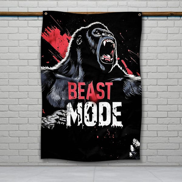 Beast Mode Decal - Etsy