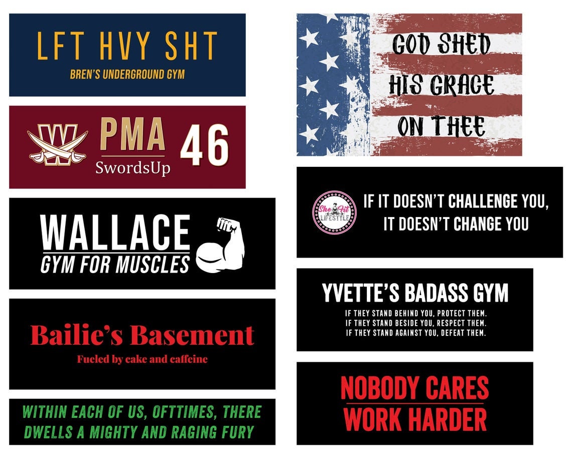 Custom Fabric Banner Home Decor Large Quote Wall Art | Etsy