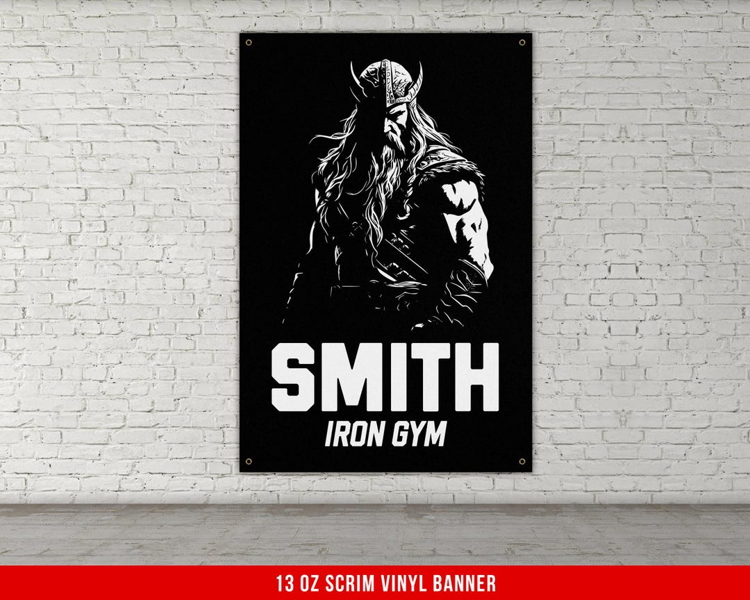 Gym Motivation Banner, Home Gym Decor Poster, Home Gym Wall Art, Gym ...