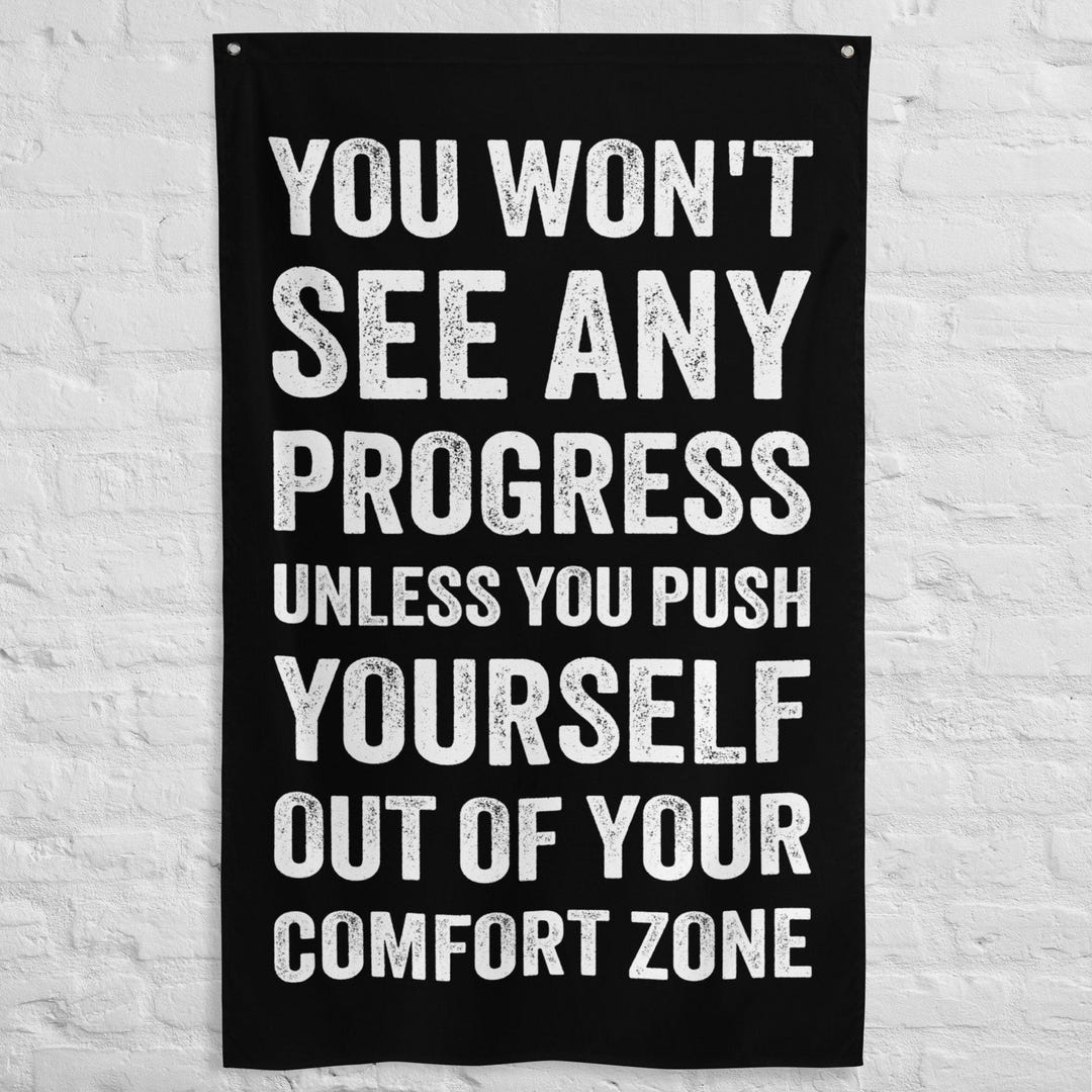 Custom Gym Flag, Banner for Home Gym Decor, Weightlifting Motivational ...