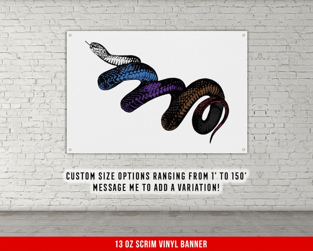 Jiu Jitsu Snake Banner, BJJ Gifts, Martial Arts Decor, BJJ Coach, Judo ...