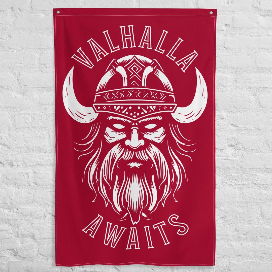Gym Flags - Custom Home Gym Banner - Weightlifting Decor - Man Cave ...