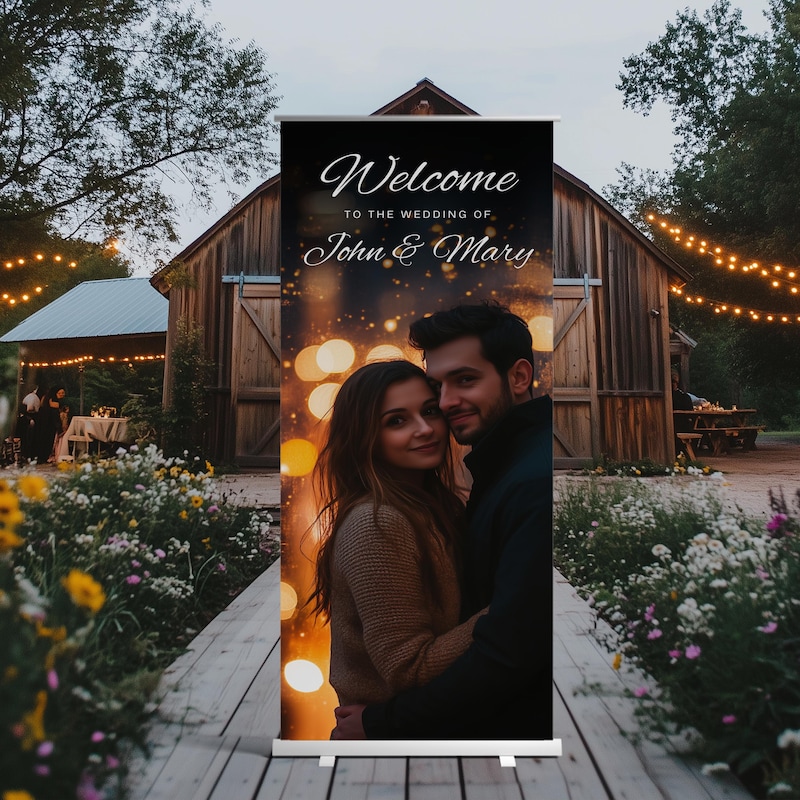 Wedding Banner Backdrop - Etsy