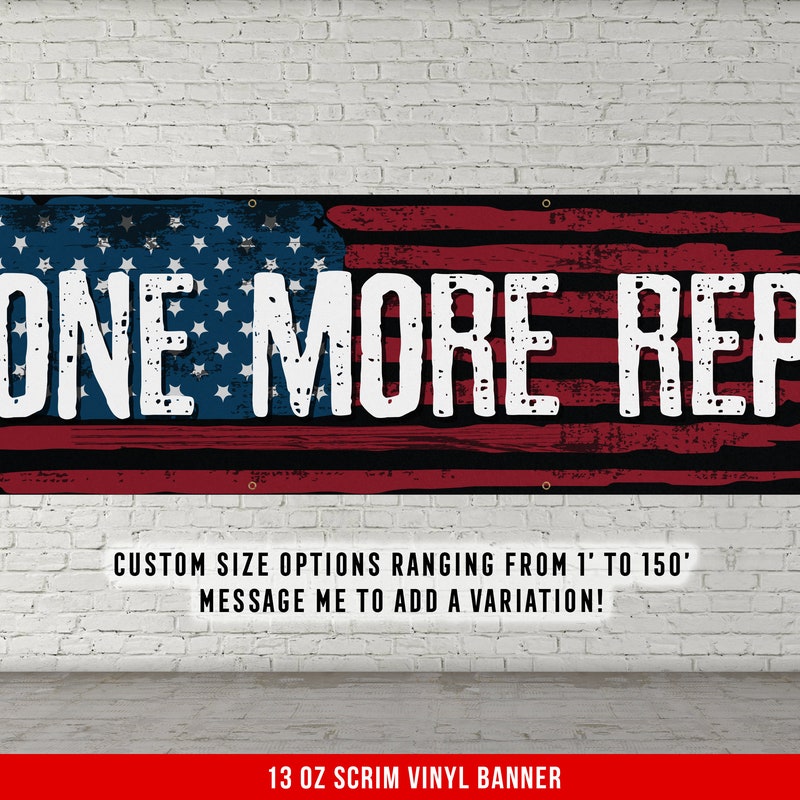 One More Rep - Etsy