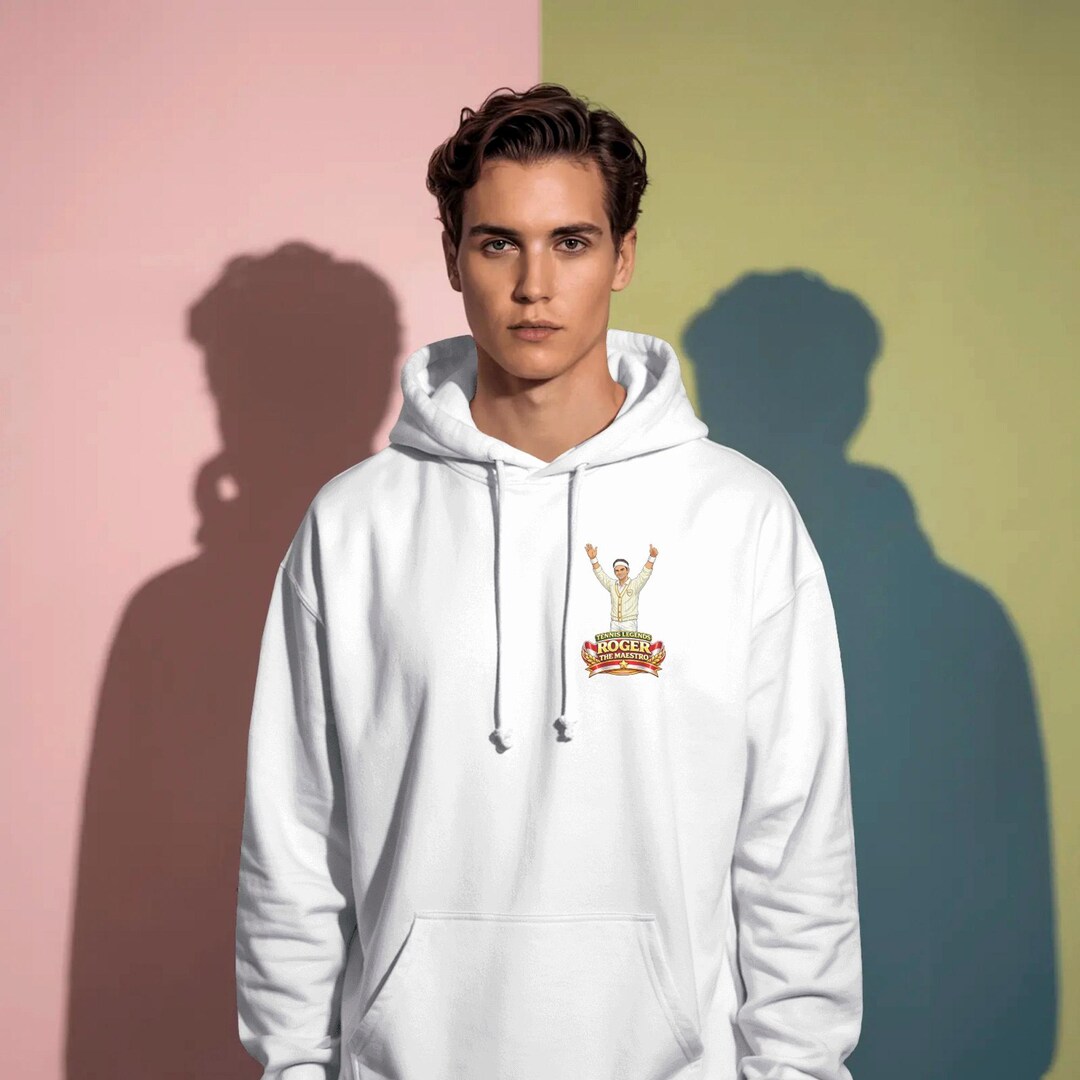 Roger Federer Tennis Hoodie • Minimalist Tennis Apparel • Federer Fan ...