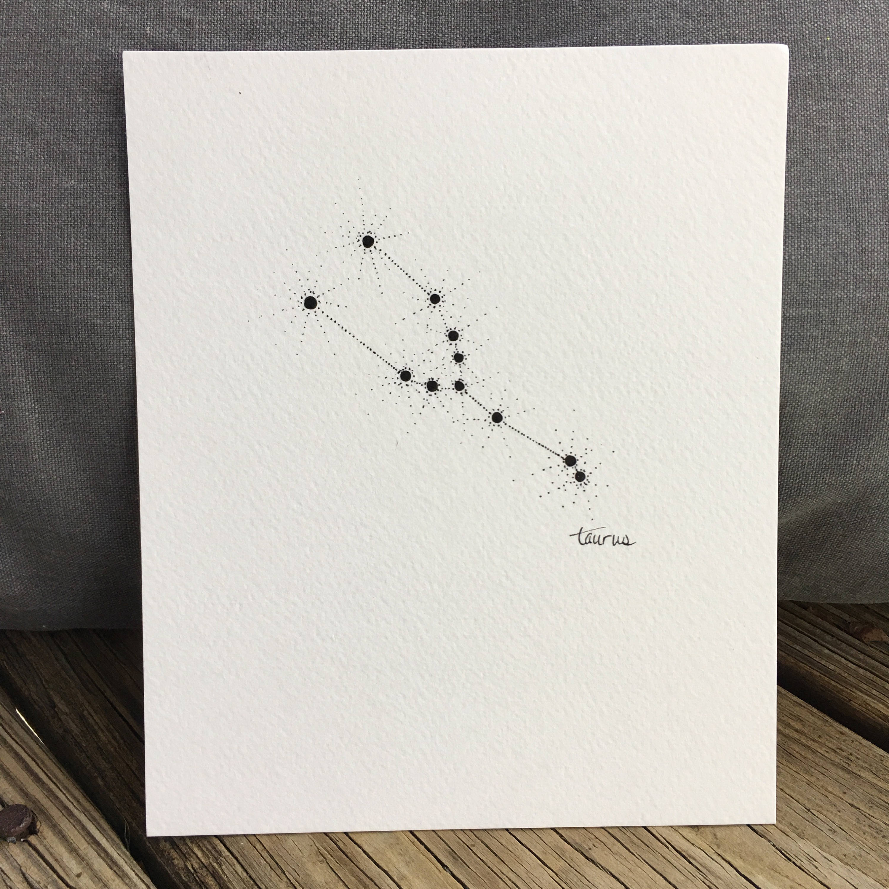 Zodiac Constellation Drawings - Single, Double or Family - Etsy