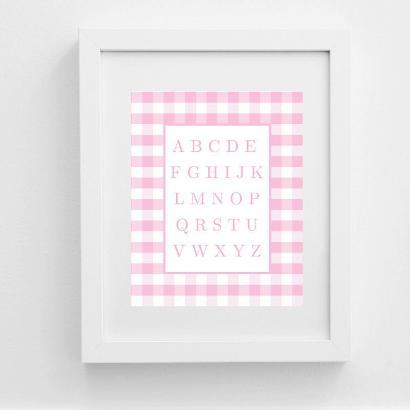 Pink Gingham - Etsy