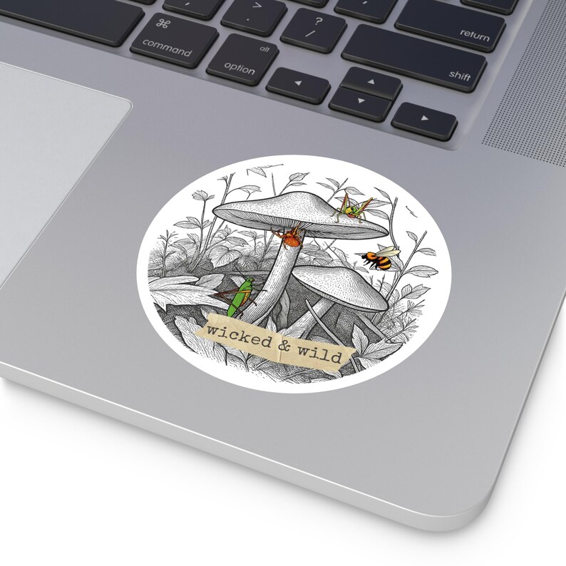 Wicked & Wild Sticker - Etsy