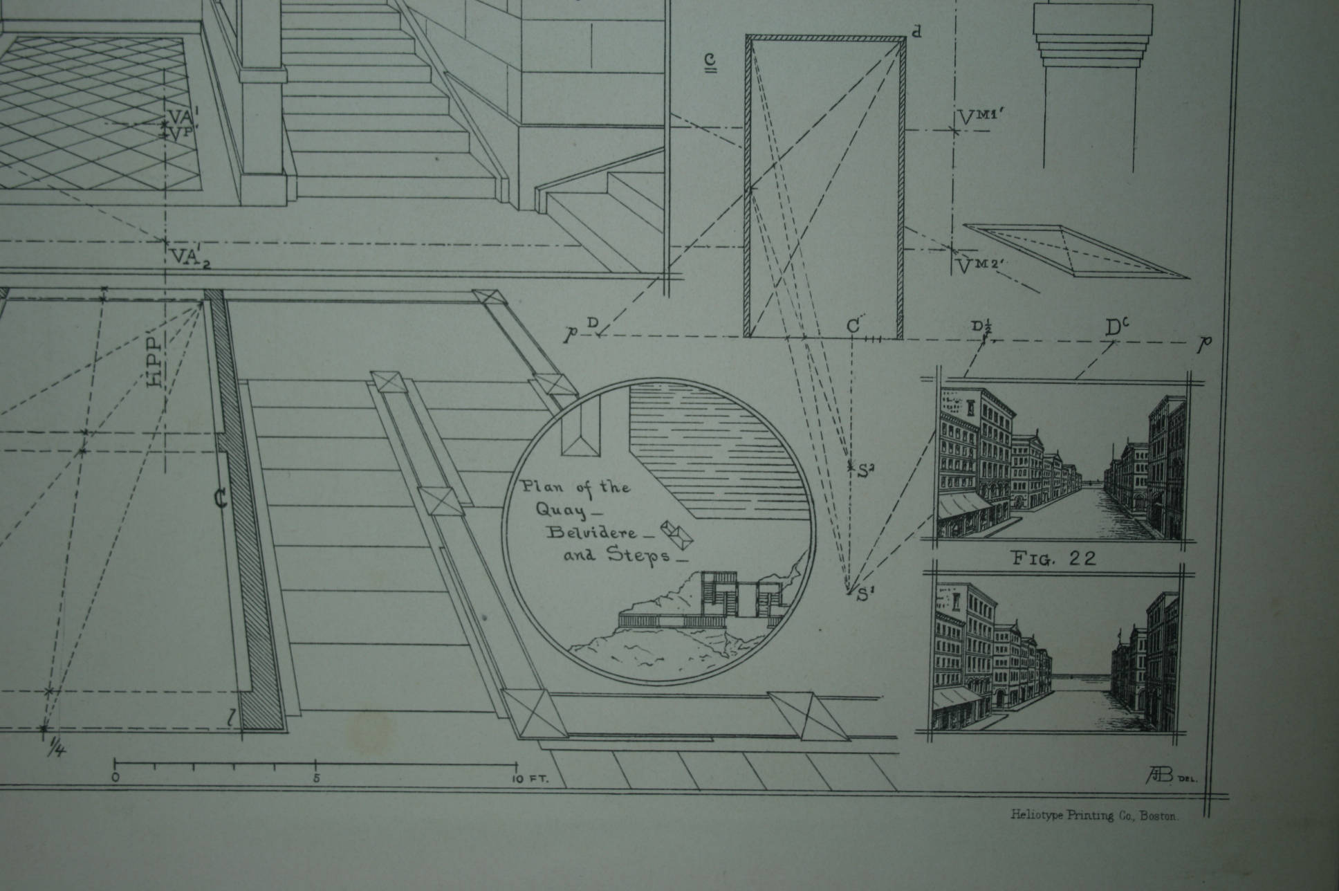 Antique Book Modern Perspective Plates Portfolio - Etsy