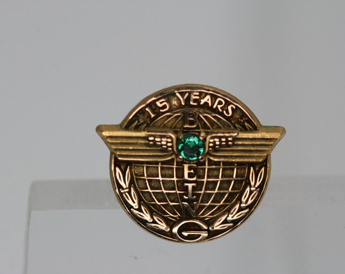 Vintage Gold Filled 15 Year Boeing Service Pin - Etsy