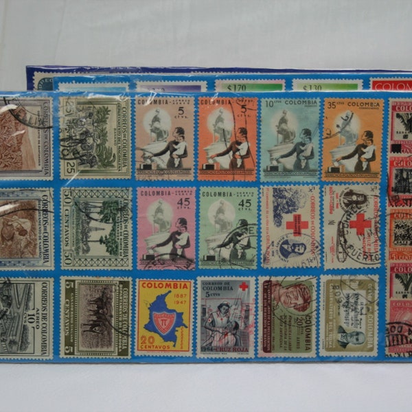 Foreign Stamps - Etsy