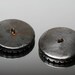 Antique Steel Cup Buttons - 2 PC - Floral Design - Cut Steel Accents - Etsy