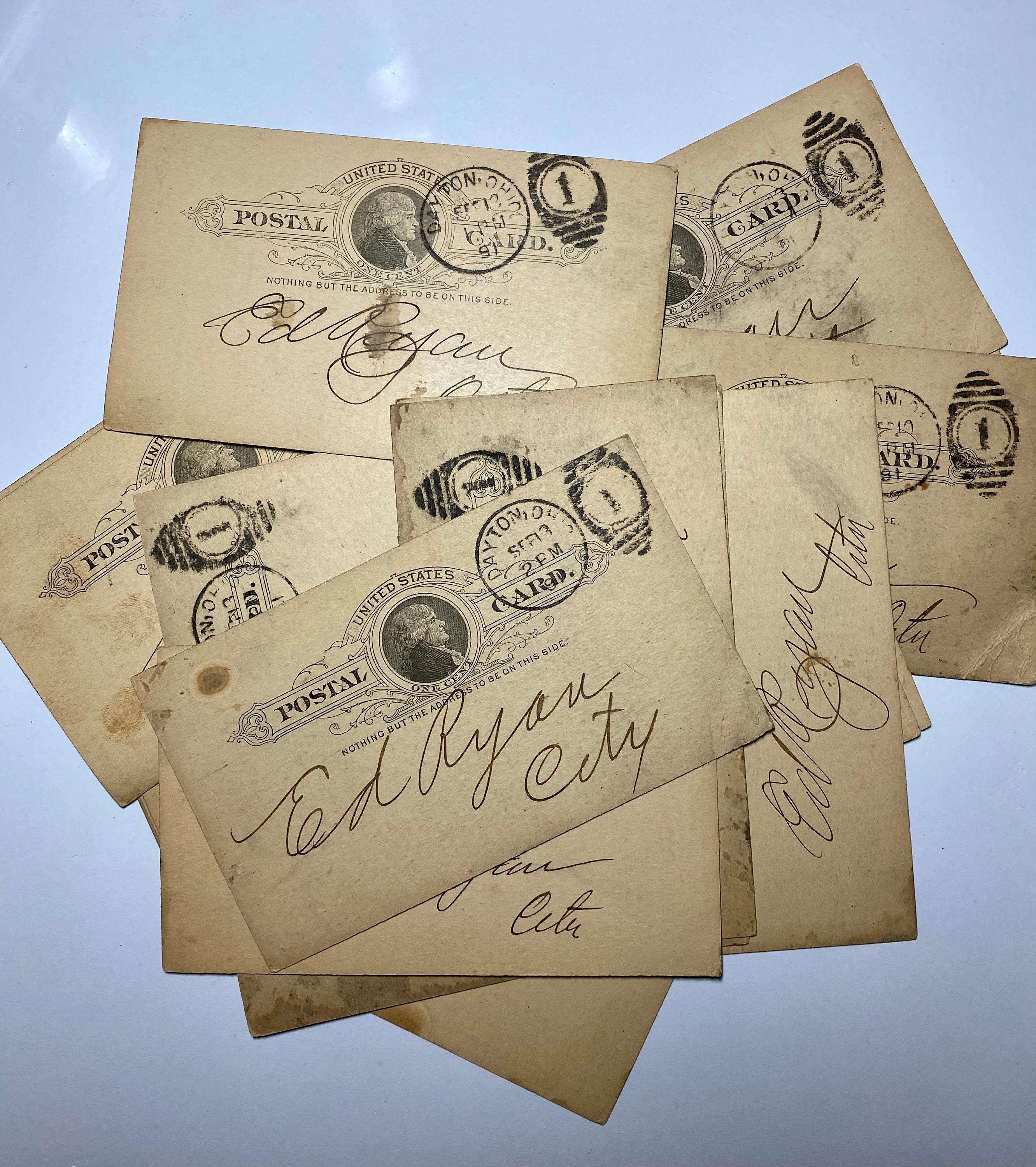 Antique Post Cards - Late 1800's - Listing is for 2 Cards - Etsy