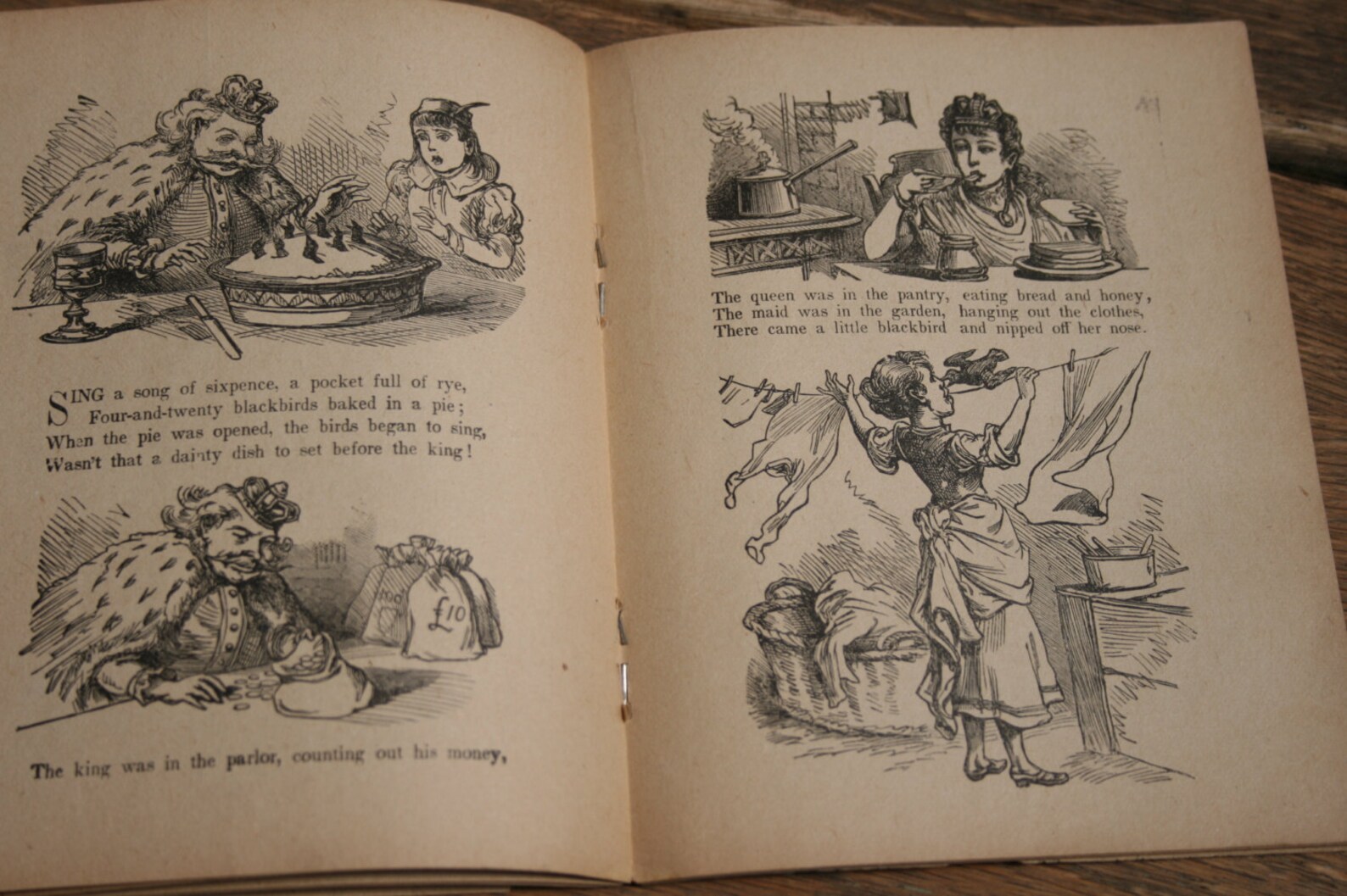 Antique Phamphlet Book Mother Goose's Melodies - Etsy