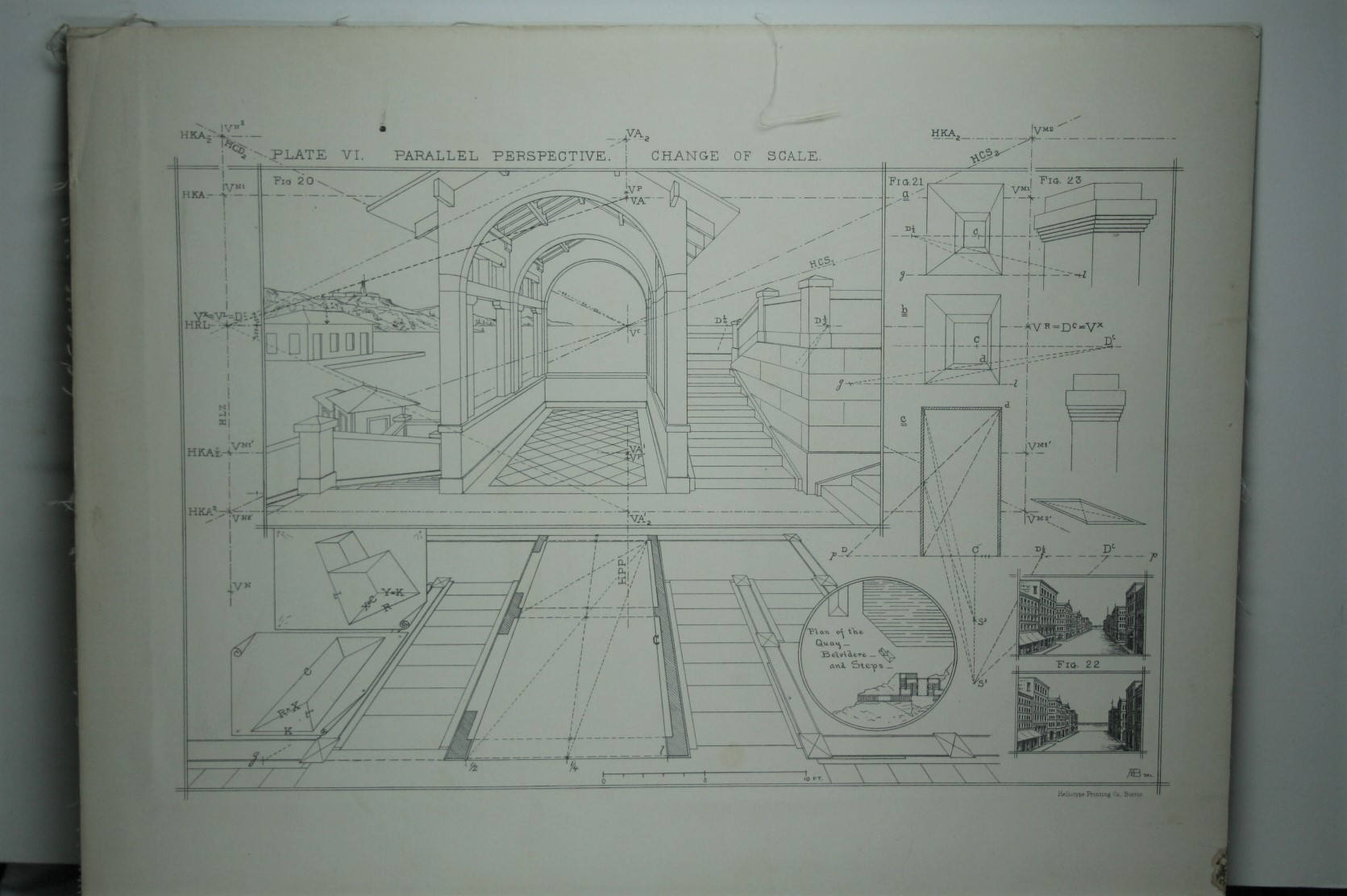 Antique Book Modern Perspective Plates Portfolio - Etsy