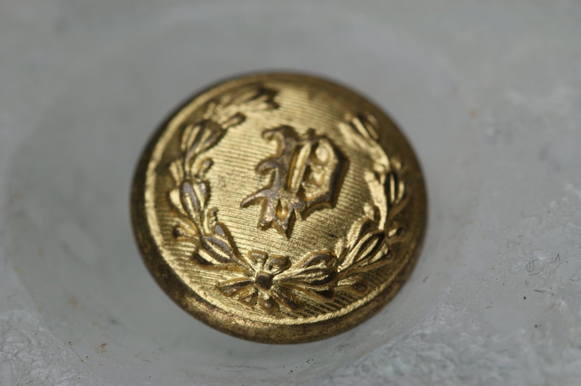 Vintage/antique Police Uniform Buttons - 3pc - Etsy