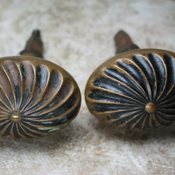 Antique Oval Door Knobs - Etsy