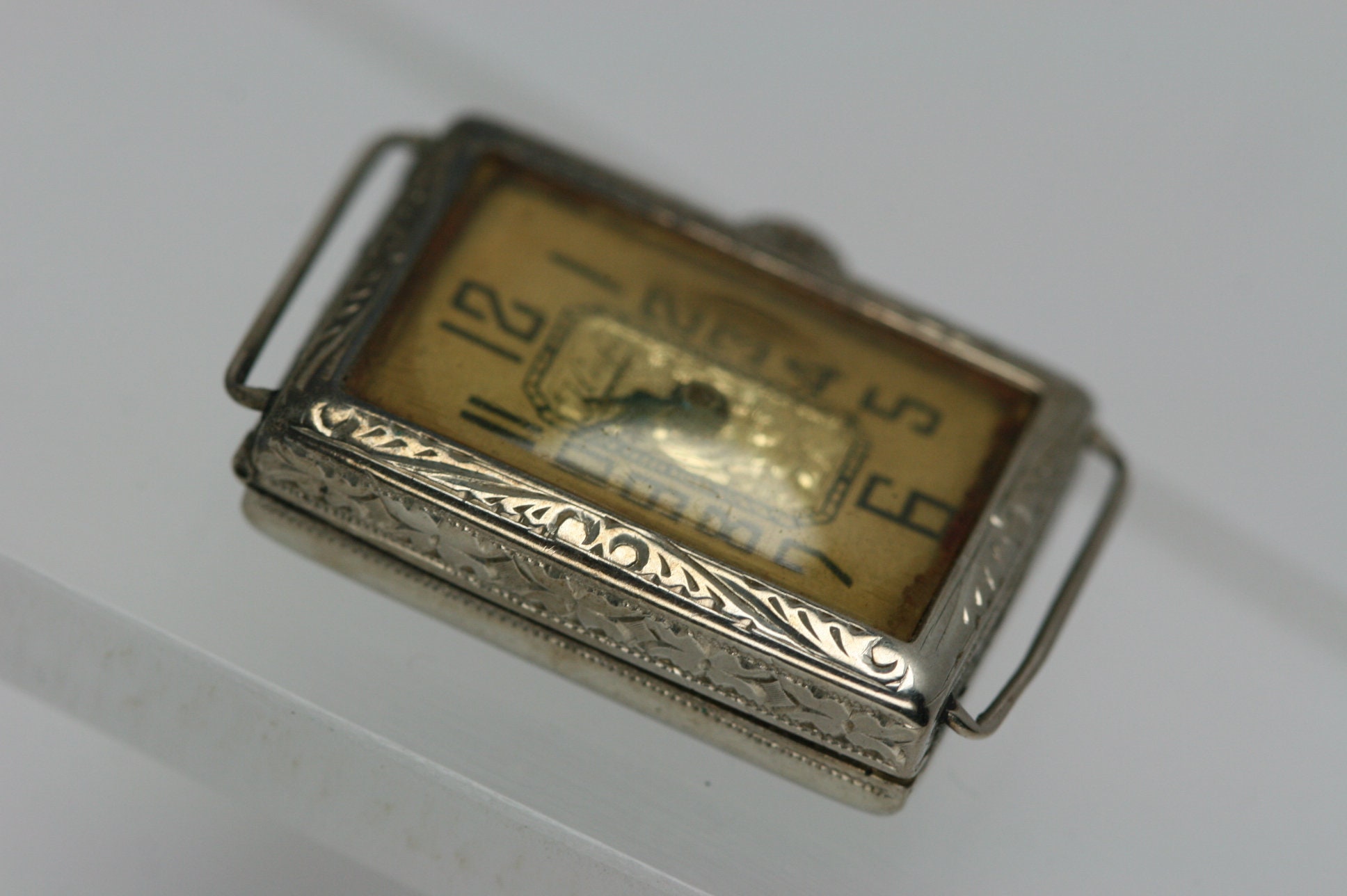 Vintage to Antique Hafis Watch Co Wrist Watch - 18k WG Case - Parts or ...
