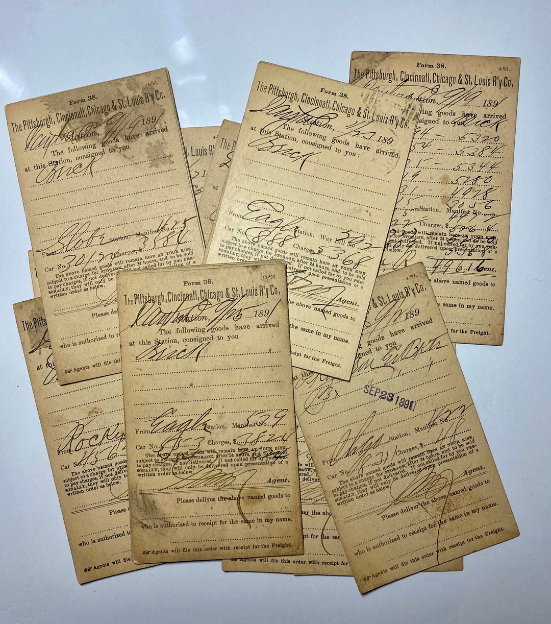 Antique Post Cards - Late 1800's - Listing is for 2 Cards - Etsy