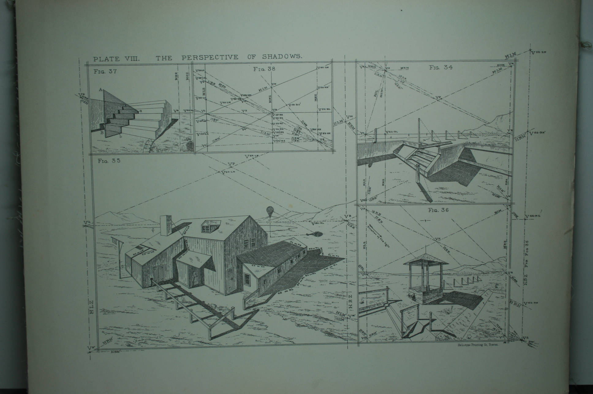 Antique Book Modern Perspective Plates Portfolio - Etsy