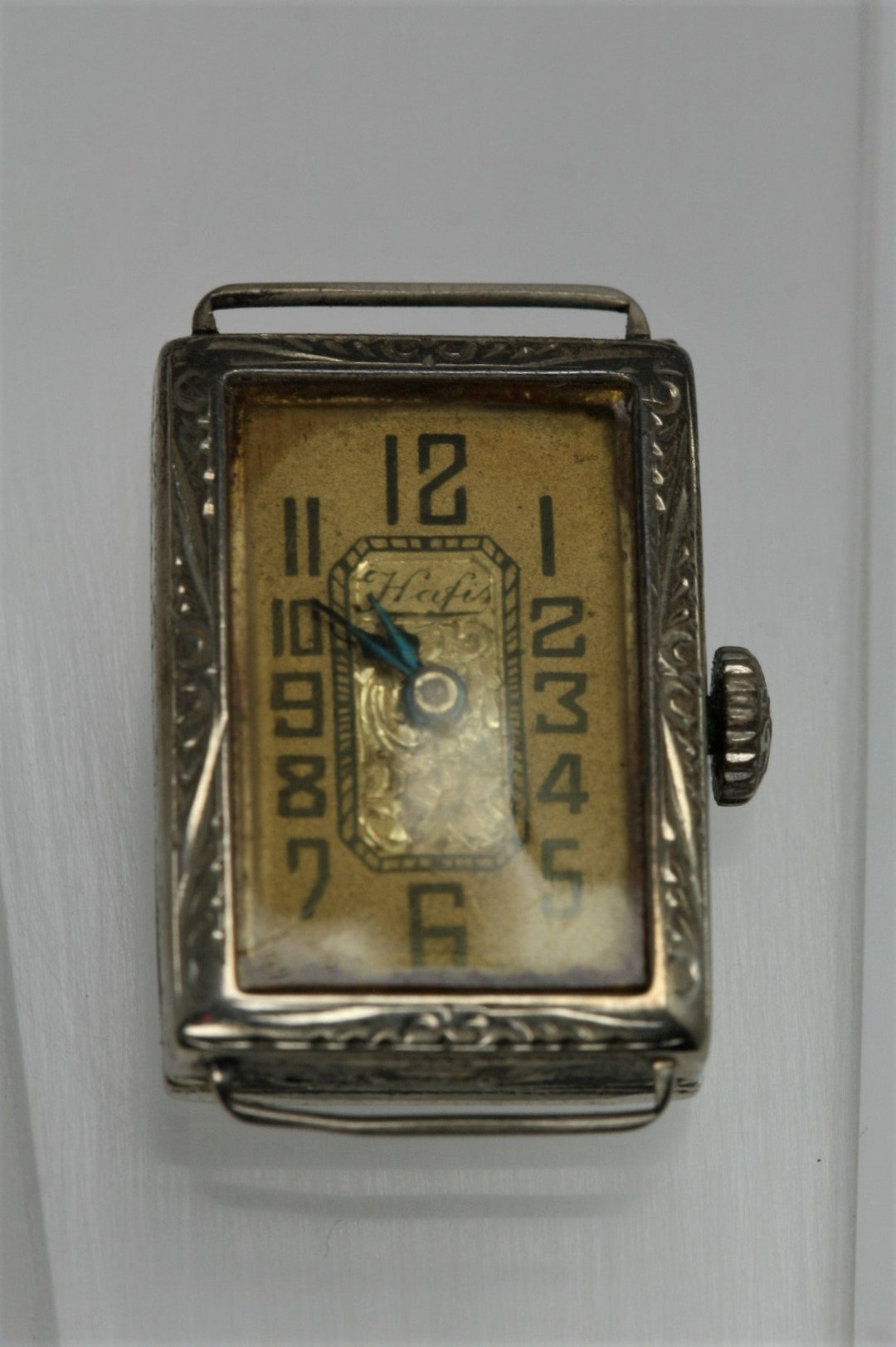 Vintage to Antique Hafis Watch Co Wrist Watch - 18k WG Case - Parts or ...